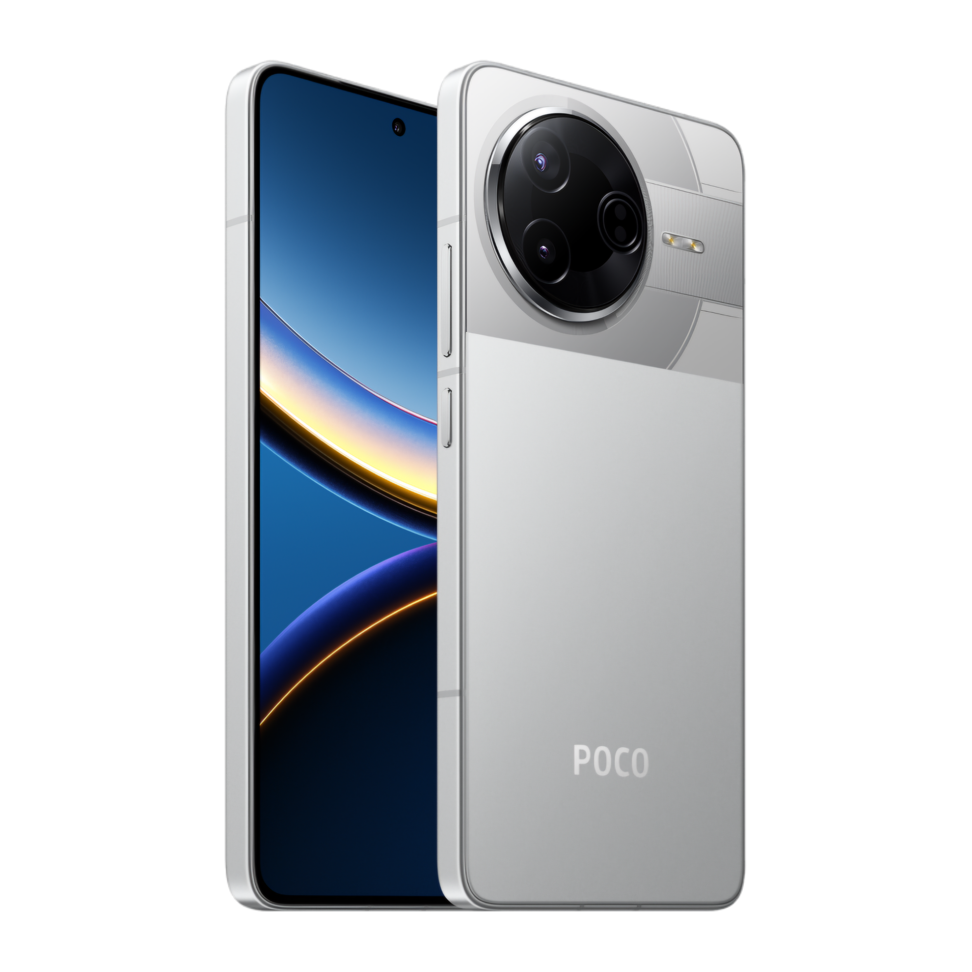 Смартфон POCO F7 5G,12/512, серебристый (Silver), глобальная версия (EU), Dual nano SIM