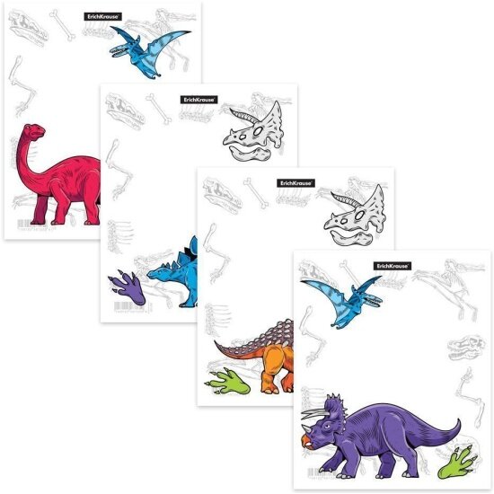 Набор обложек Erich Krause ПП 80 мкм 212х347 мм ErichKrause д/тетр. и днев. индив. штрих-код