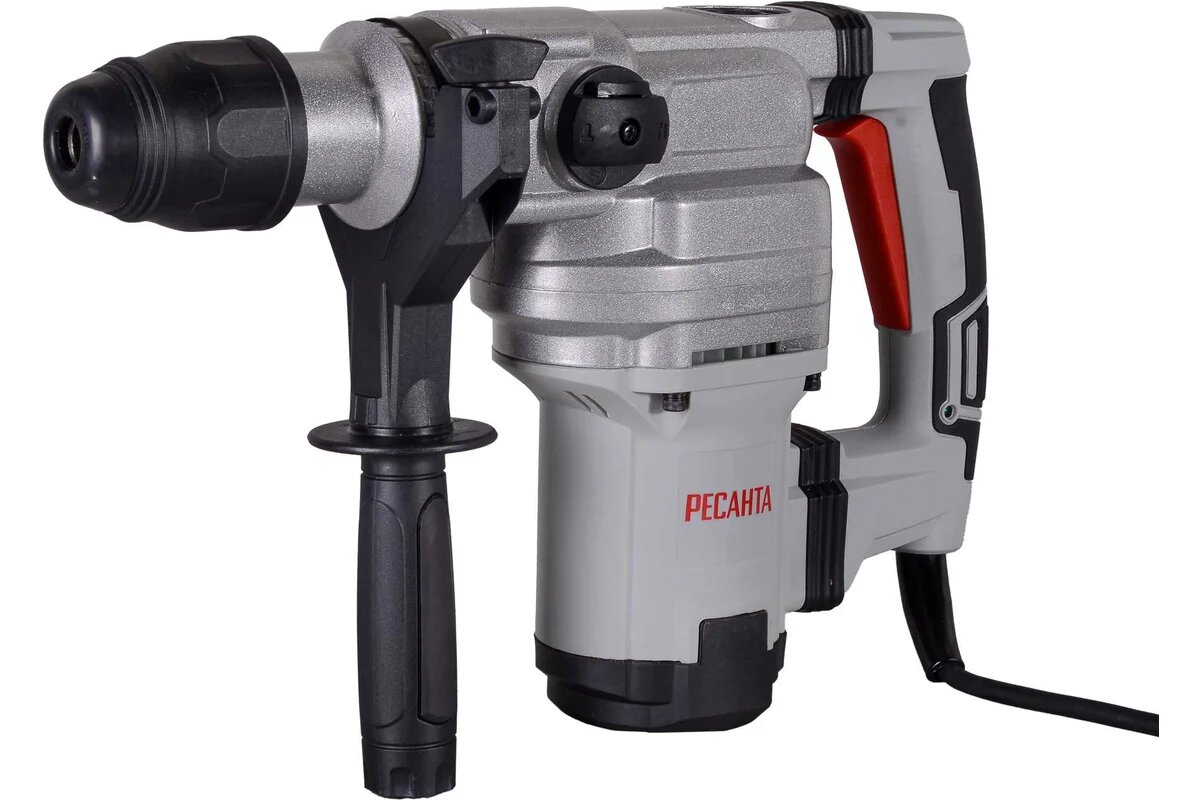 Перфоратор Ресанта SDS-Max П-40-1600KM, 1600 Вт, 3750 уд/мин, 7,5 кг