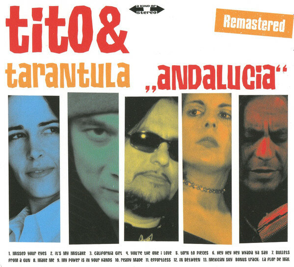 TITO & TARANTULA Andalucia (Компакт-диск)