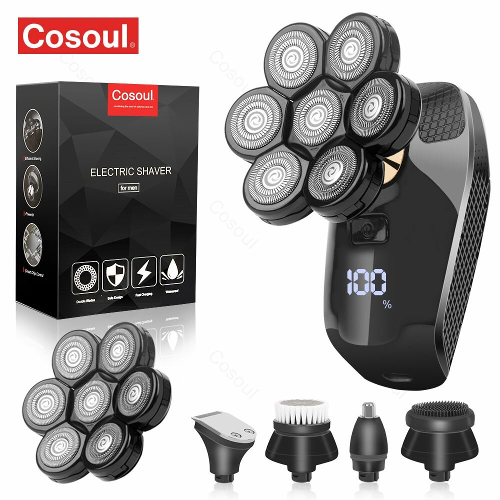 Бритва электрическая для мужчин, электробритва, мощная лысины, бороды, hine бритва, муж, подарок,
