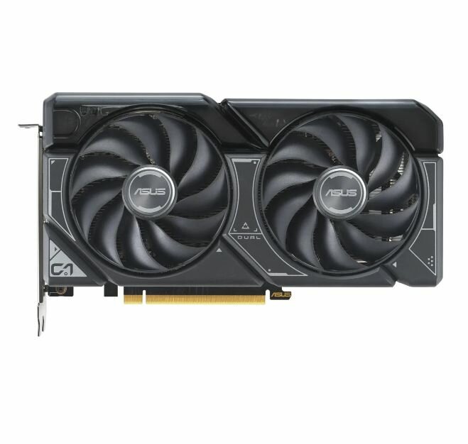 Видеокарта ASUS NVIDIA GeForce RTX 4060TI Dual OC (DUAL-RTX4060TI-O8G) - PCI Express 4.0, 8 ГБ, GDDR6, 128 бит, HDMI, DisplayPort, GPU 2520 МГц