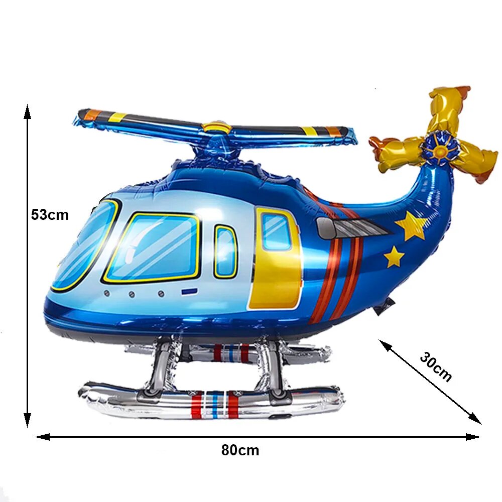 Фольгированный многофункциональный шар Синий, розово-красный