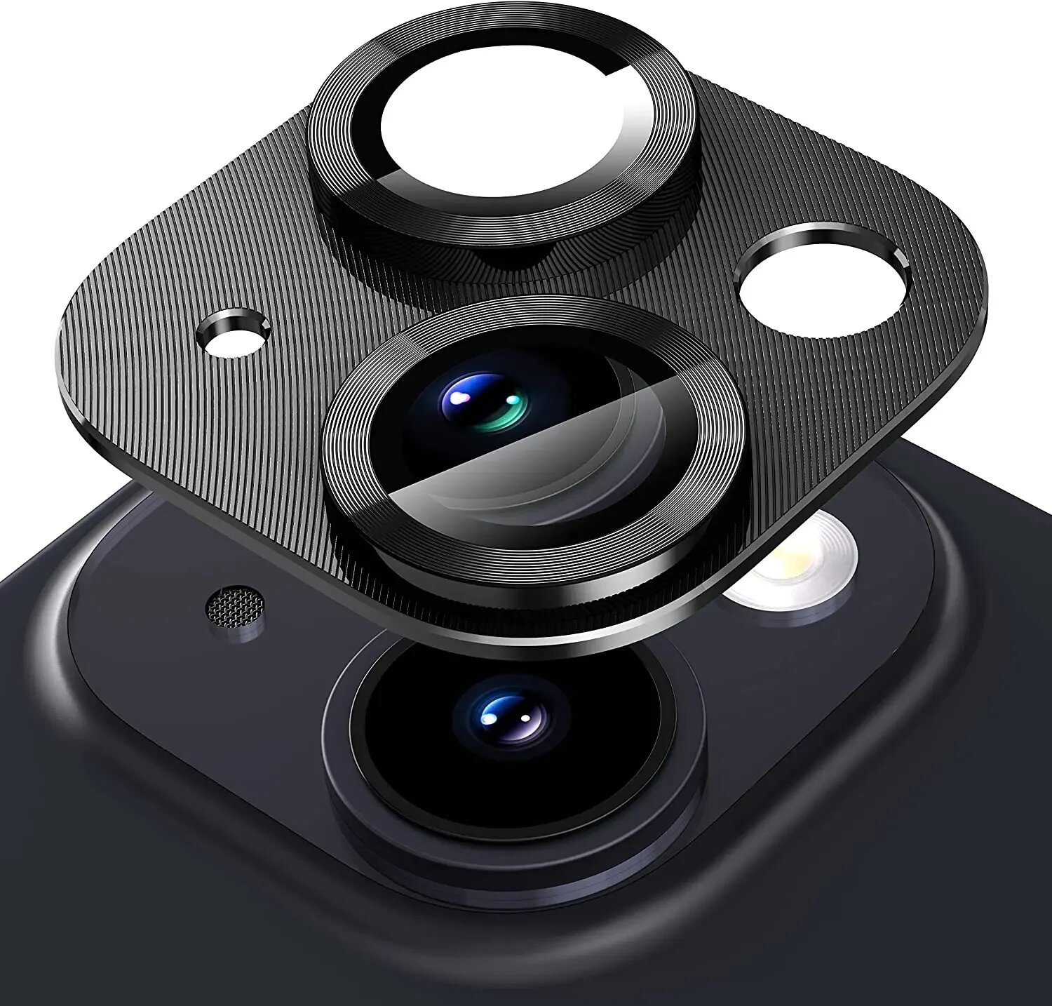 Металлическая Защита Объектива Камеры Для iPhone 14 Plus 13 Pro Max 12 11 14 14Pro 12Pro — Аксессуар Из Закаленного Стекла С .