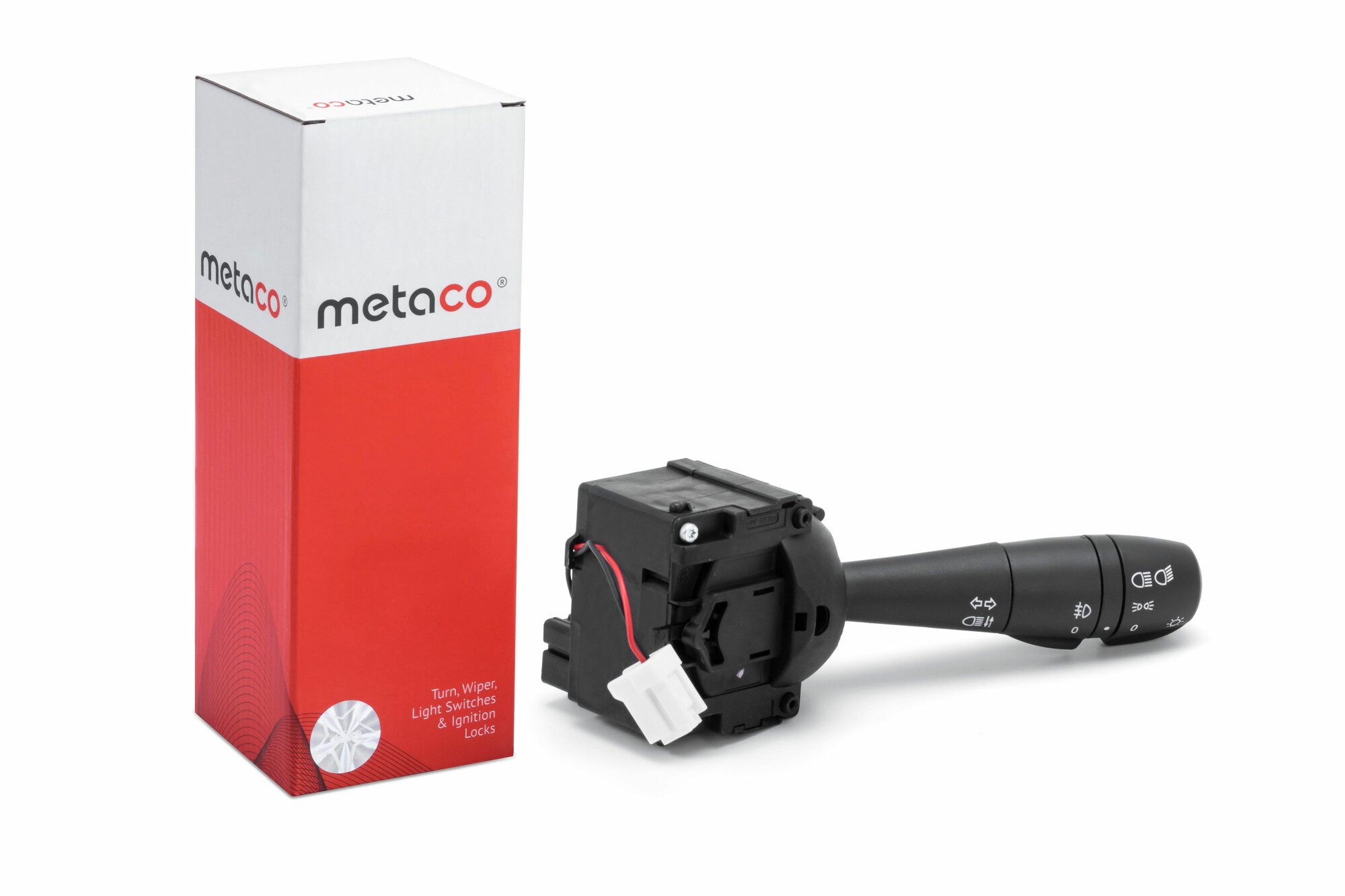 Переключатель поворотов подрулевой METACO Renault Рено Duster Дастер 255404709R 255407916R 6512-027