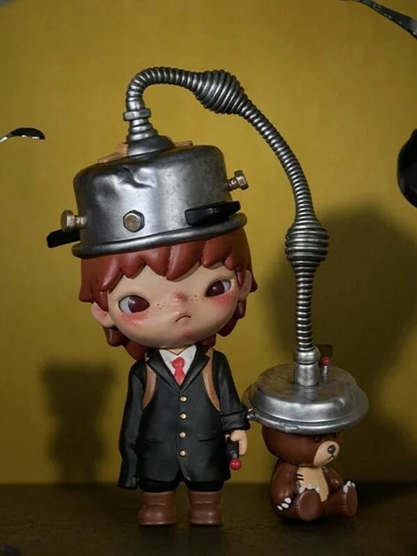 Коллекционная фигурка Слепая коробка POP MART Hirono Echo Series-Soul Connection8