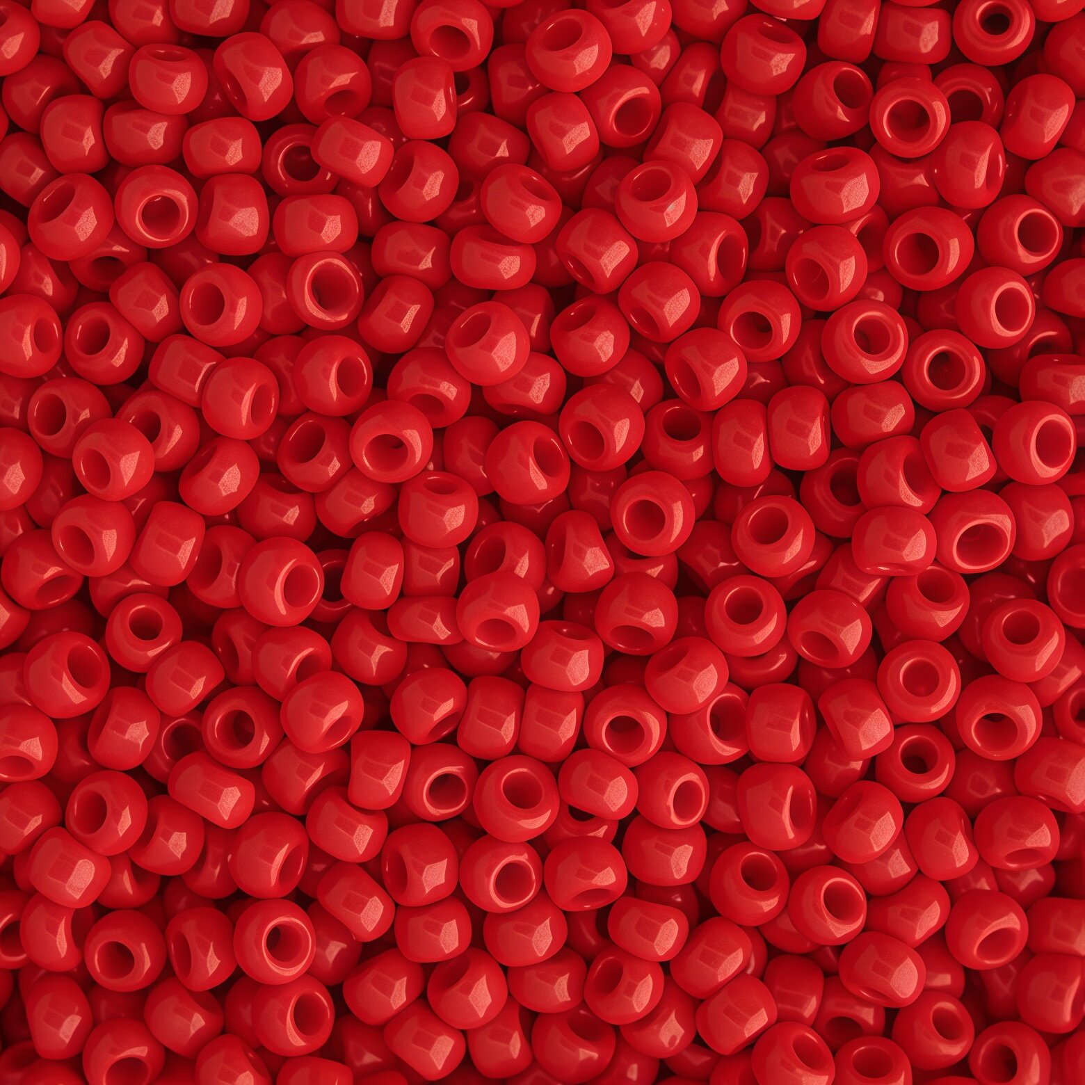 Бисер TOHO круглый, размер 11/0, цвет #45 (Непрозрачный, красный перец), 10 грамм