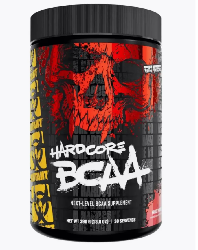 Mutant BCAA Хардкор (аминокислоты) 390 г, вкус фруктовый пунш