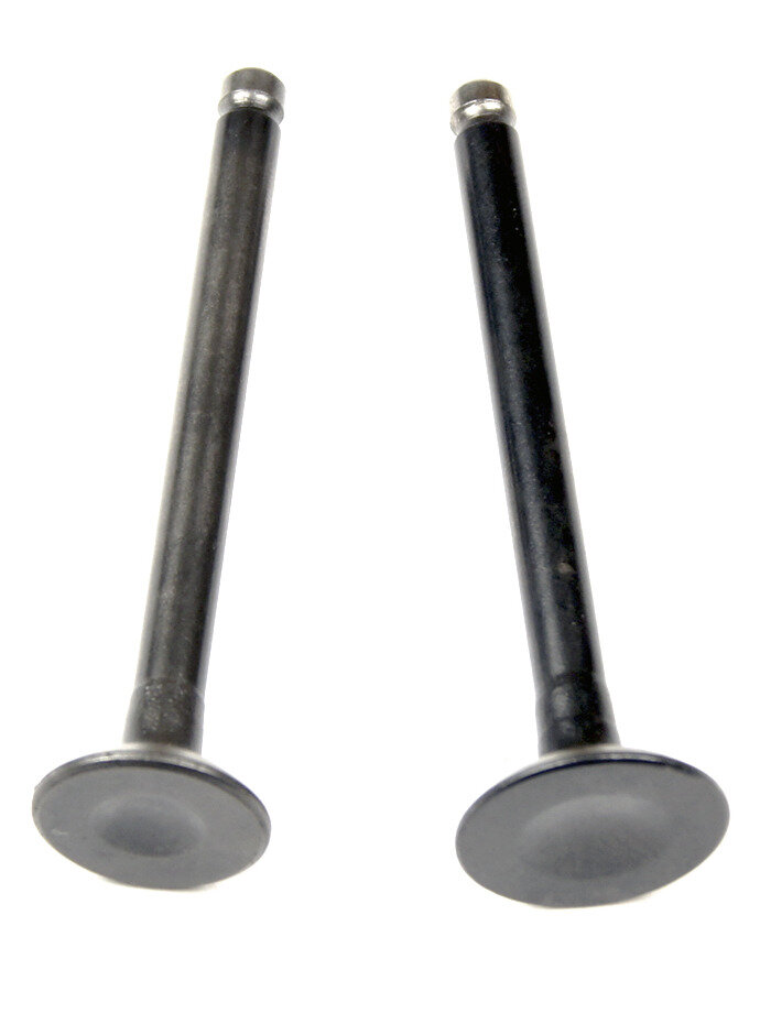 Клапаны (компл. 2шт) стандартные d=16/18, (L-64/64) для скутера Китаец с двигателем 139QMB 50-70 см3