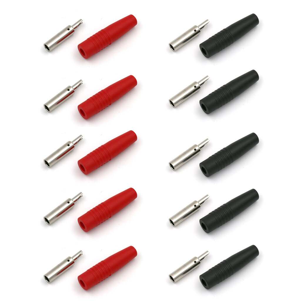 1 комплект розеток типа "банан" диаметром 10 мм