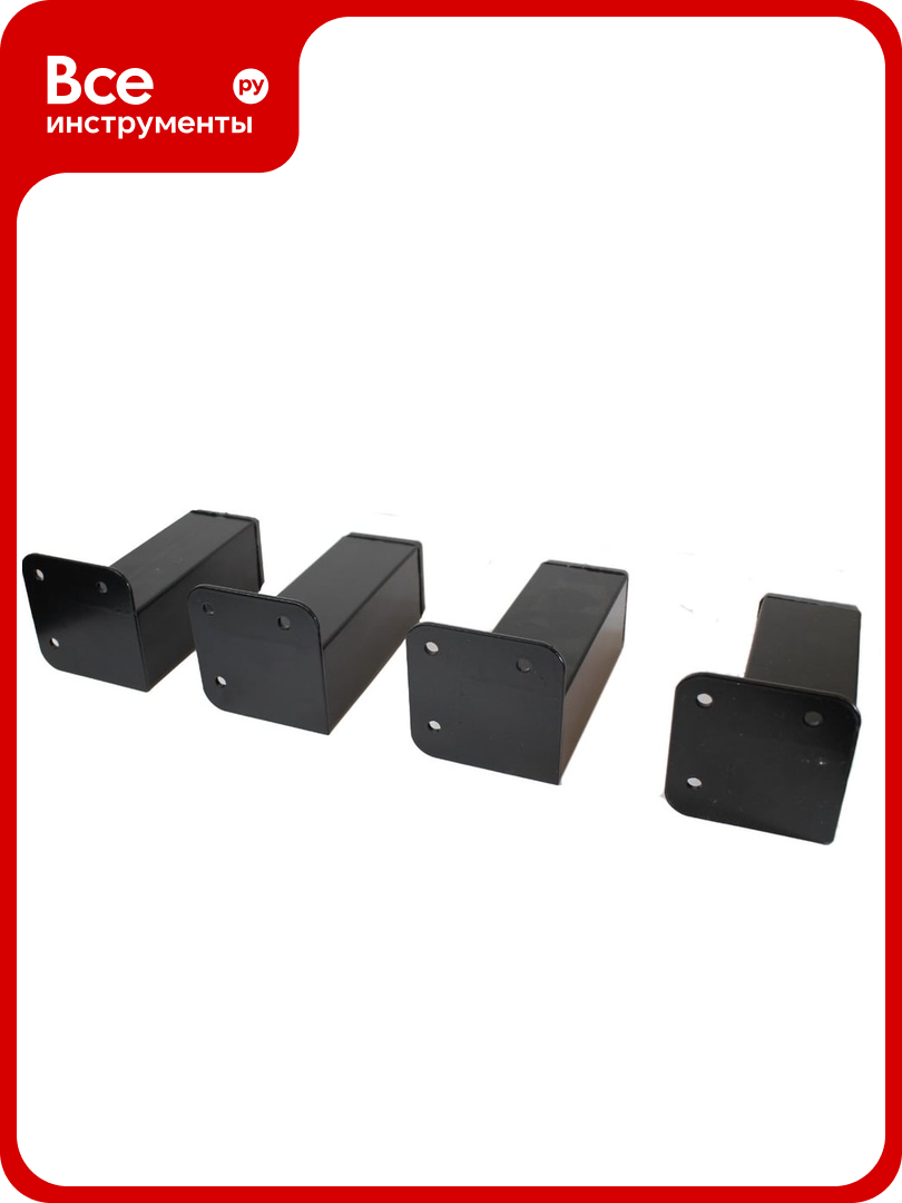 Мебельная, профметстиль, ножка профметстиль металлическая, лофт для тумбочек/комодов/диванов