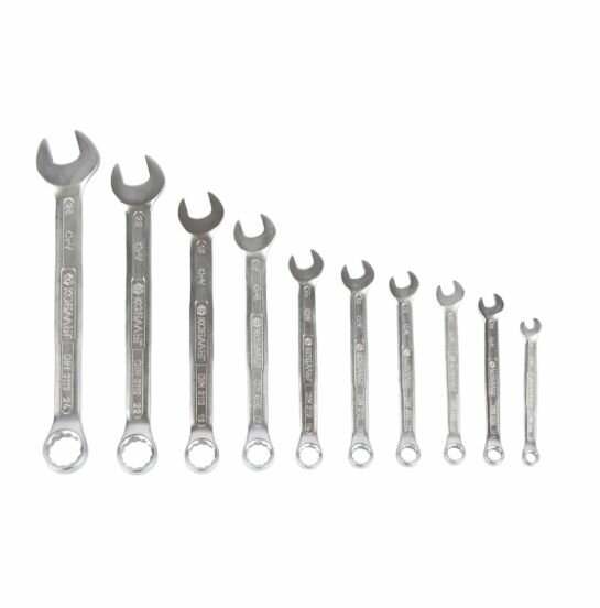 Набор ключей комбинированных Кобальт 020106-10 8-24 мм, 10 шт.