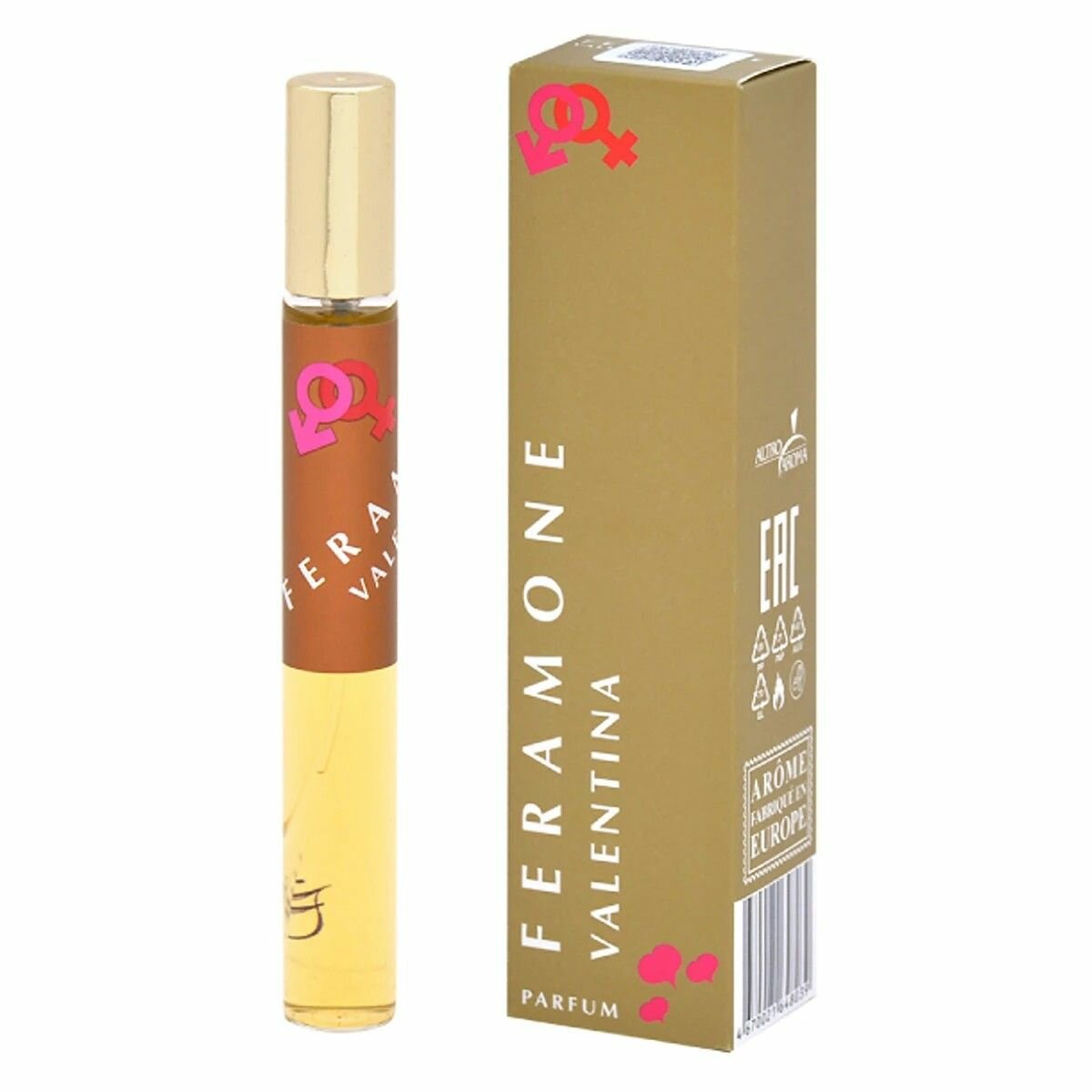 Духи Alain Aregon "Feramon", Valentina, женские, ручка стекло, 15 мл