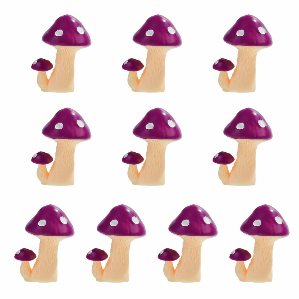1 упаковка из 10 штук, имитация грибного микро-ландшафтного декора-№ 8 mushroom
