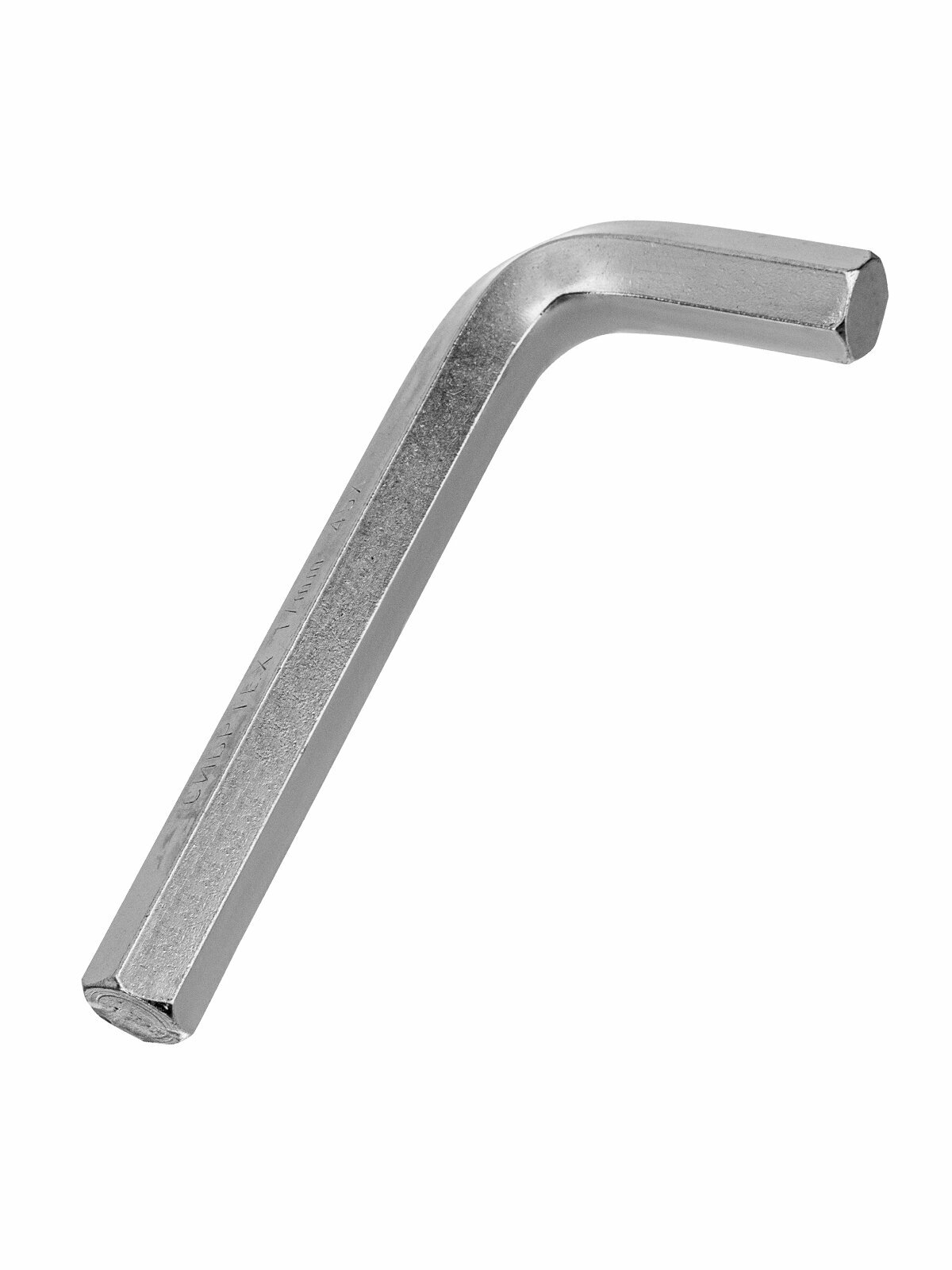 Ключ имбусовый Сибртех HEX 17 мм, 45x, закаленный, никель 12348