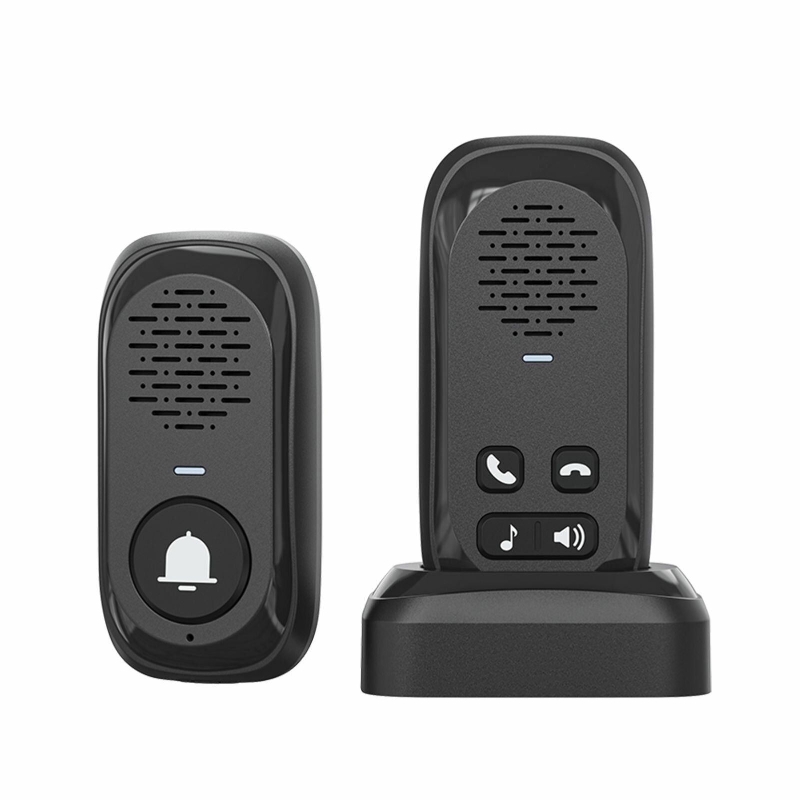 Беспроводной домофон RF433 с датчиком внутри, связь в реальном времени на расстоянии до 300м, без интернета, защита IP44