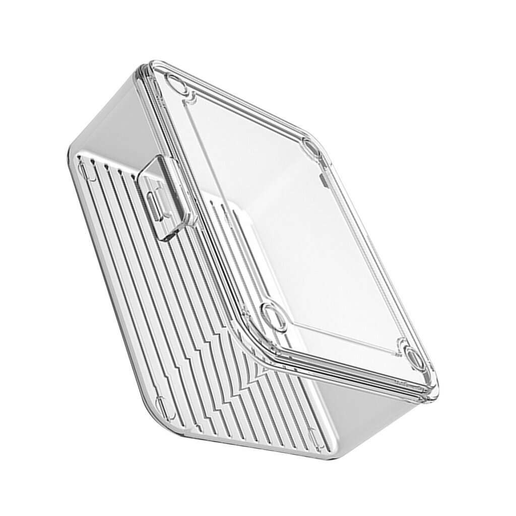 Прозрачный Футляр для карт Коробка для Игровых Карт Держатель для Карт Органайзер для Игровых карт Прозрачные Протекторы для хранения карт