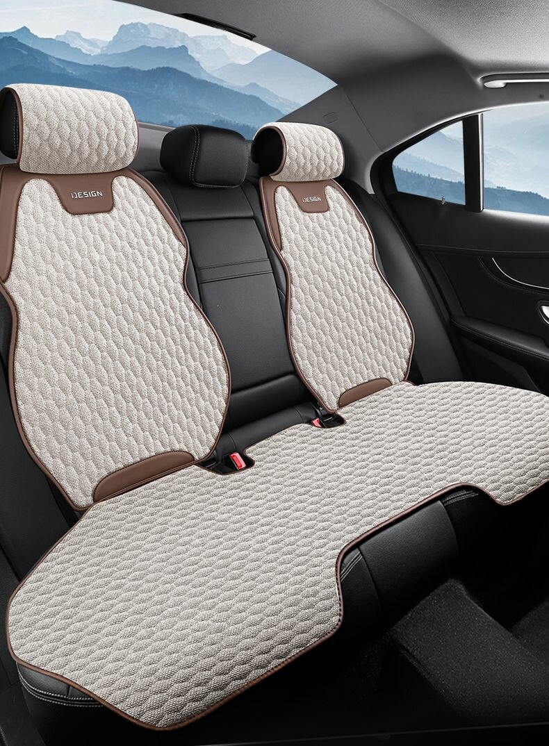 Накидки на Задний ряд (премиальные материалы)