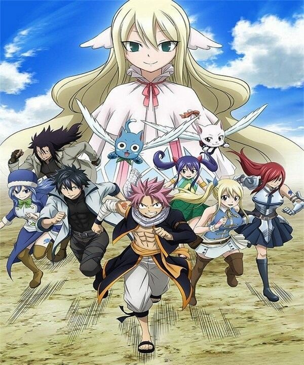 Алмазная мозаика Вышивка Живопись Картина стразами "Аниме Хвост феи / Fairy Tail" 40х50 см