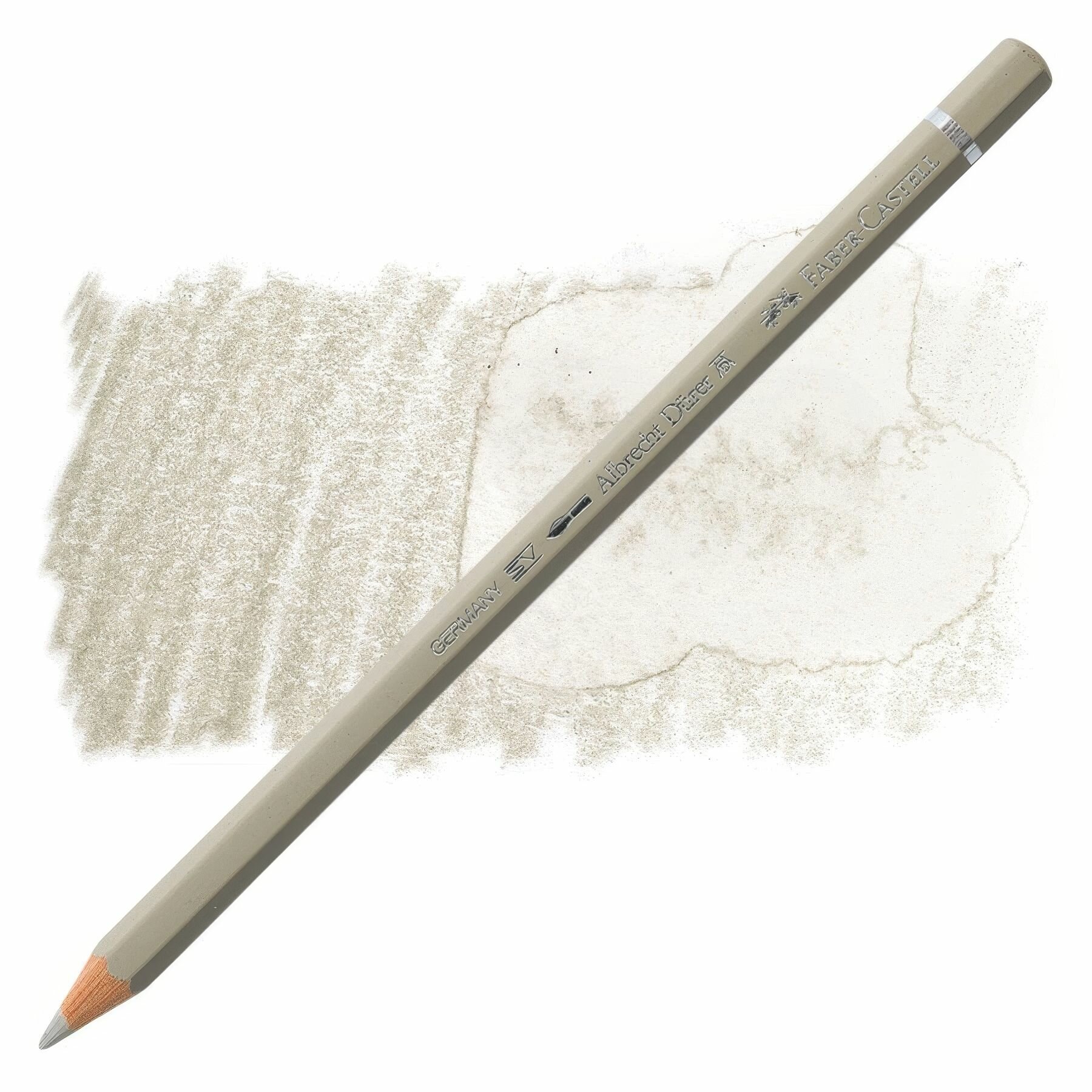 Карандаш цветной акварельный Faber-Castell "Albrecht Durer", 1 шт, цвет №271 теплый серый II