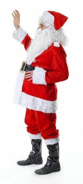 Костюм Санта Клауса Bristol, красный, искусственный мех, на Новый год