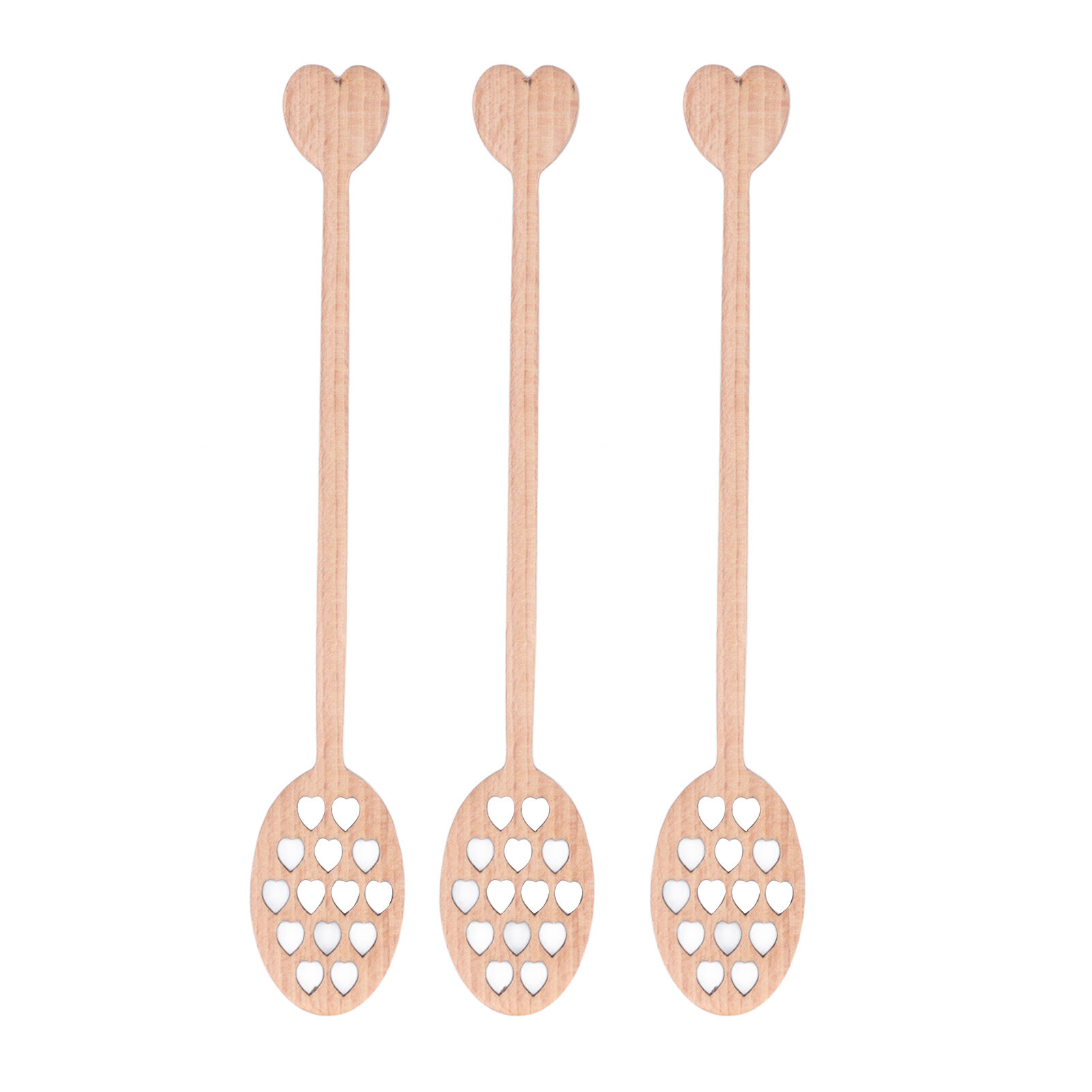 Шт. Деревянные ложки для меда в форме сердца, китайская вишневая деревянная мешалка для смешивания, кухонная утварь