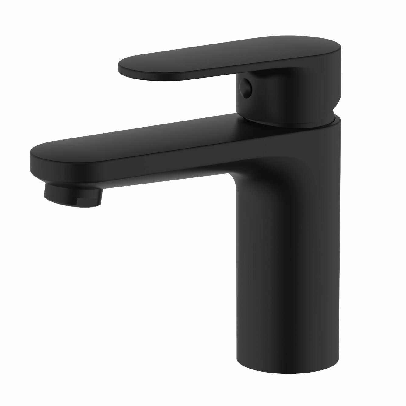 Смеситель для раковины Акватек Ника AQ1810MB черный матовый