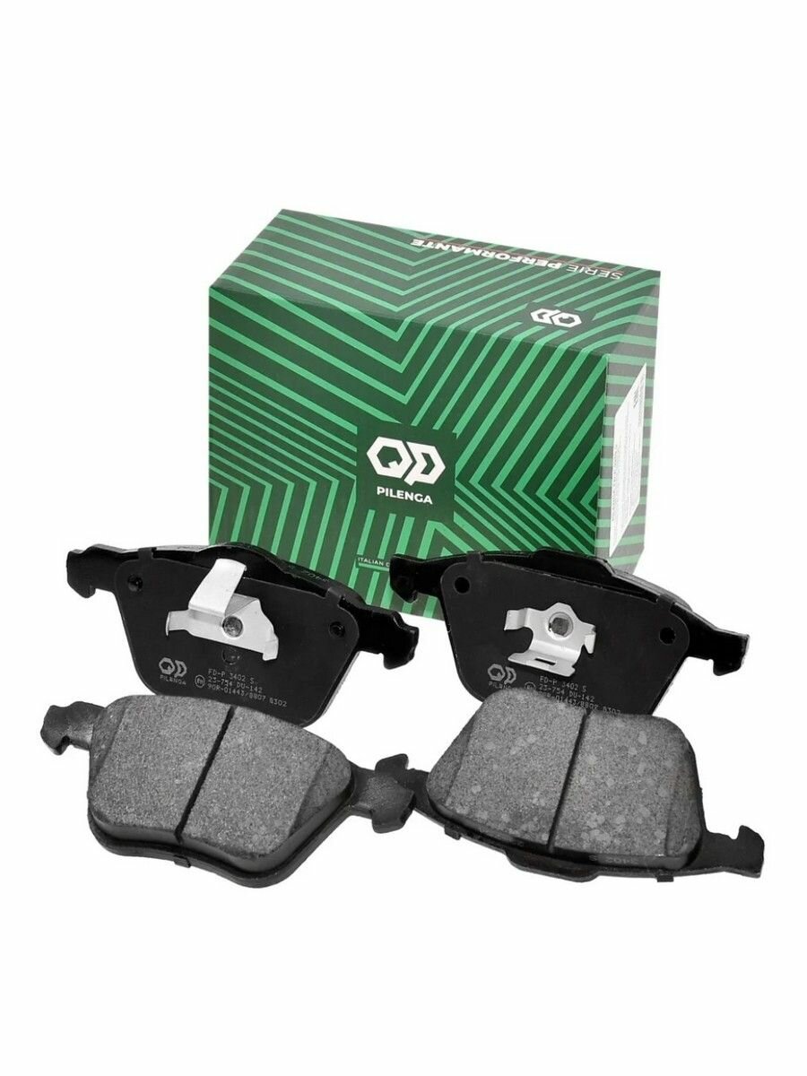 Колодки тормозные дисковые передние Performante для а/м VOLVO C30, V50, S80, PILENGA FDP3402S