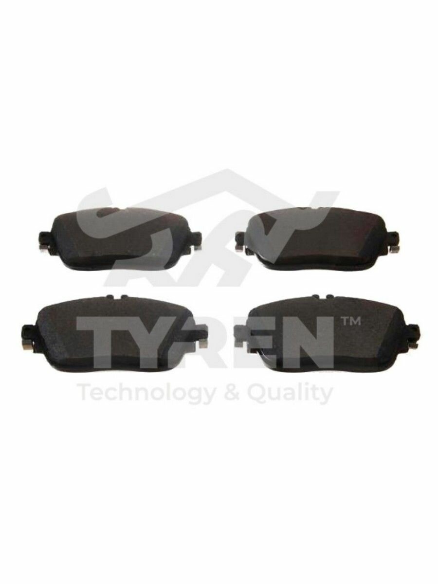Колодки тормозные дисковые передние для а/м MERCEDES-BENZ A, B-Class, GLA, TYREN TYR1215621