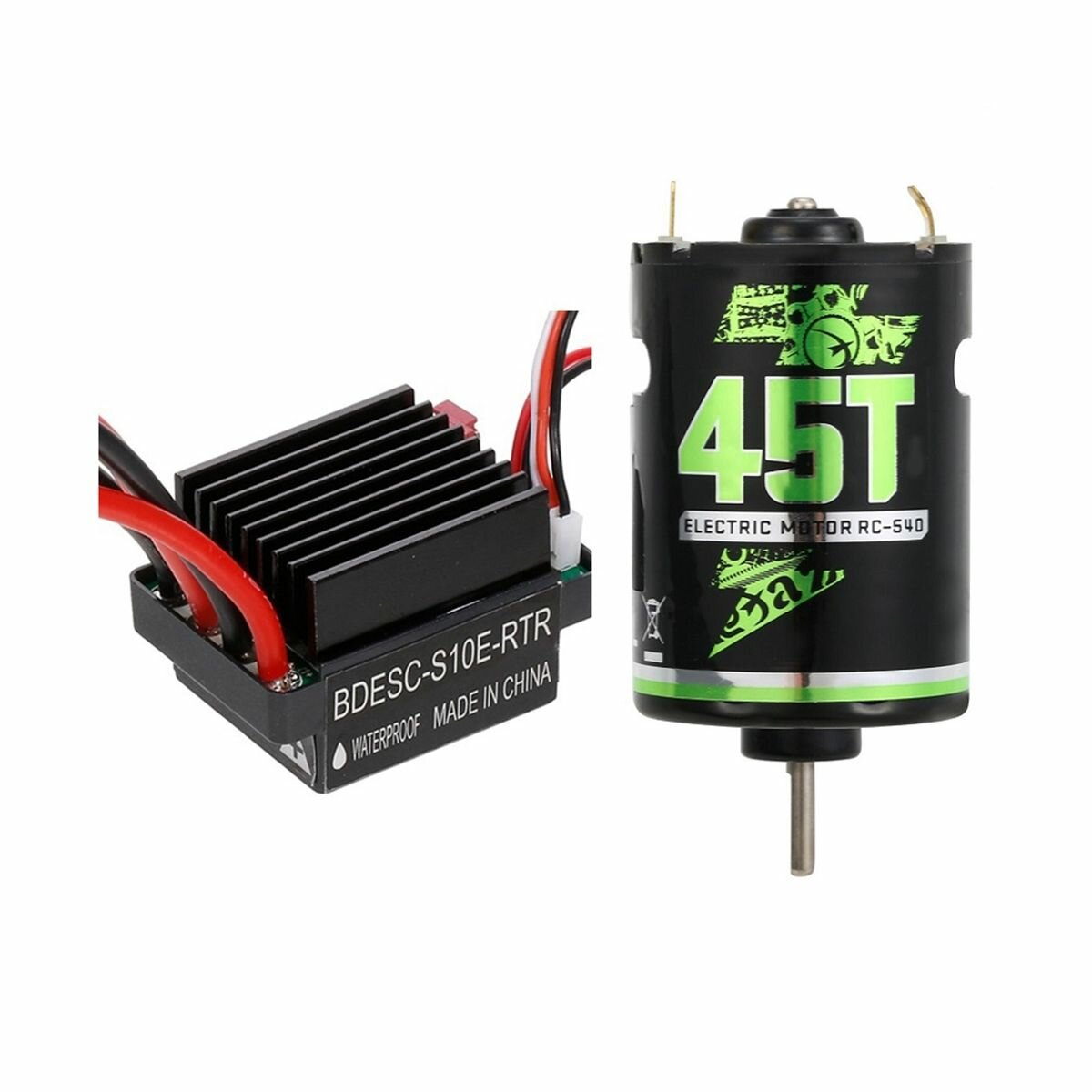 ESC 320A + коллекторный двигатель 540 45T MyPads