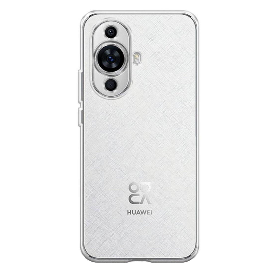 Чехол силиконовый для HUAWEI Nova 11 (4G), с защитой камеры, X-CASE, прозрачный