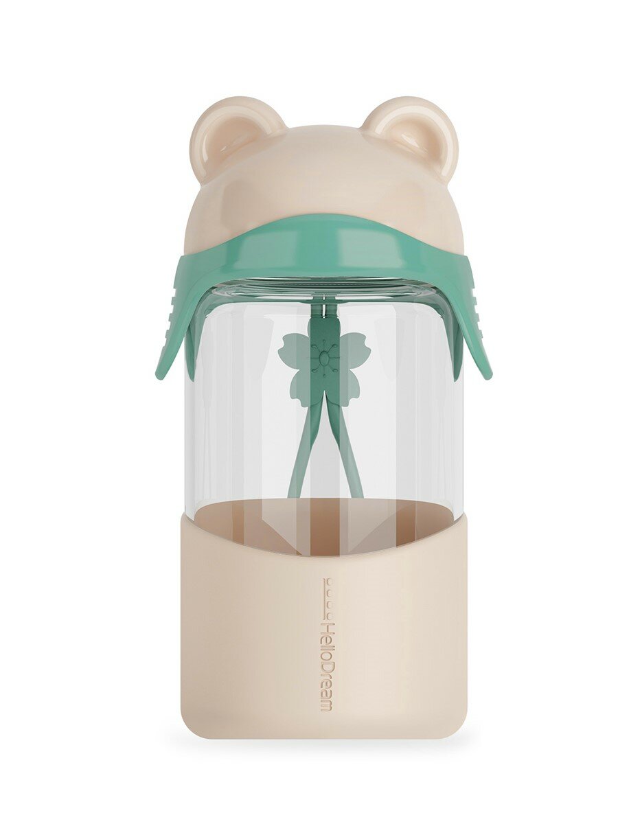 Бутылка для воды 340 мл "Polar Bear" бежевая