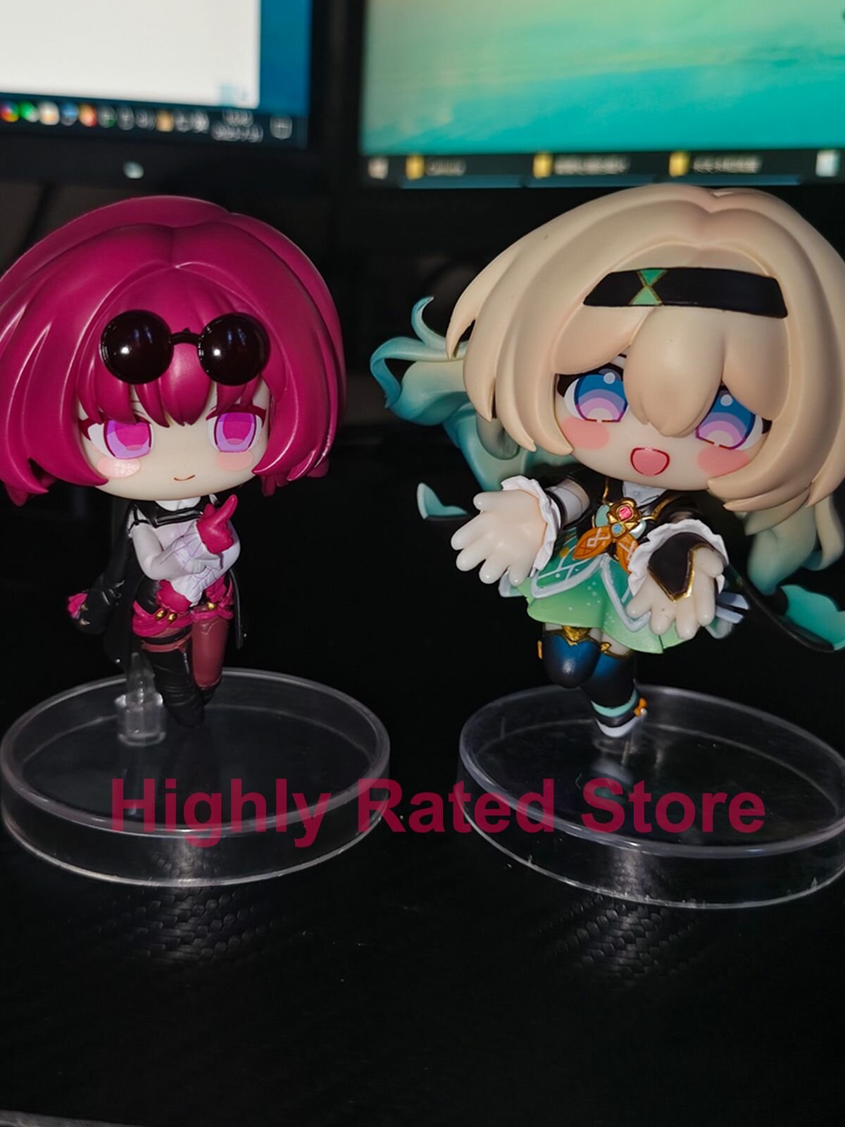 10cm /Фигурка Люин и Кафки из Honkai Star Rail Q-версия персонажей