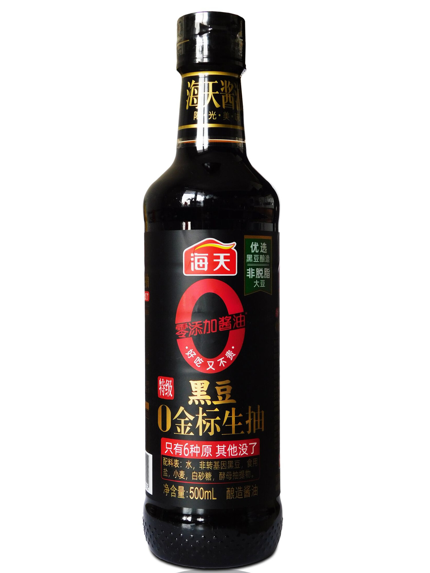 Соевый соус Haday 0 Cветлый из черных бобов, 500 мл