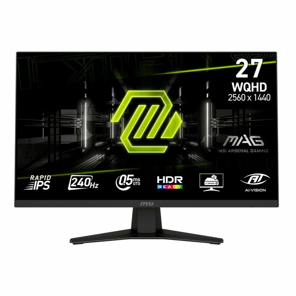 Монитор MSI MAG 274QF X24 2560 x 1440 27" 240Гц для работы, учебы