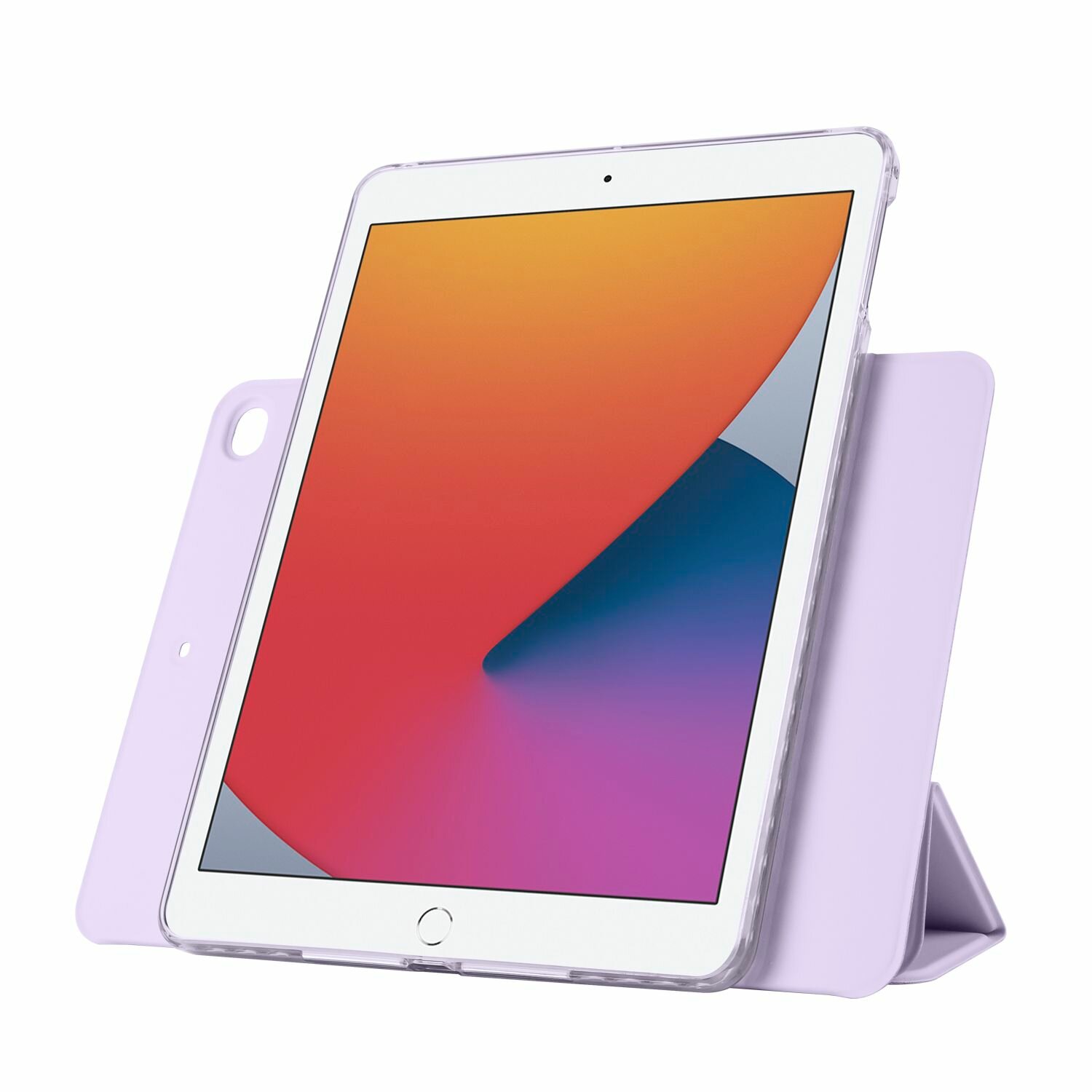 Чехол с магнитной крышкой для iPad 9.7" (2017-2018) / Air / Air 2 в цвете лаванда