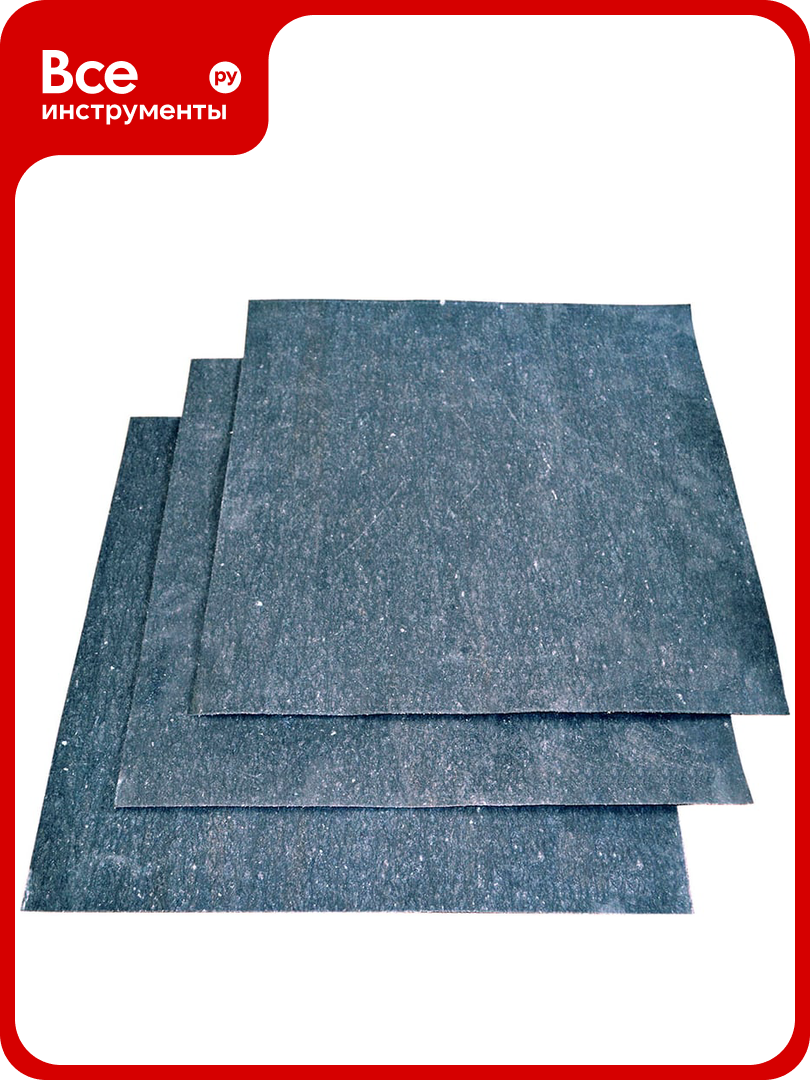 Паронит HIMPT пон-б 1.0 мм (500x500) гост 481-80 00-00009209, уплотнения разъёмов