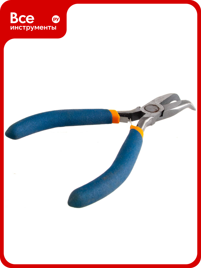 Изогнутые длинногубцы 130 мм HELFER HF004031, со стандартом DIN 5746