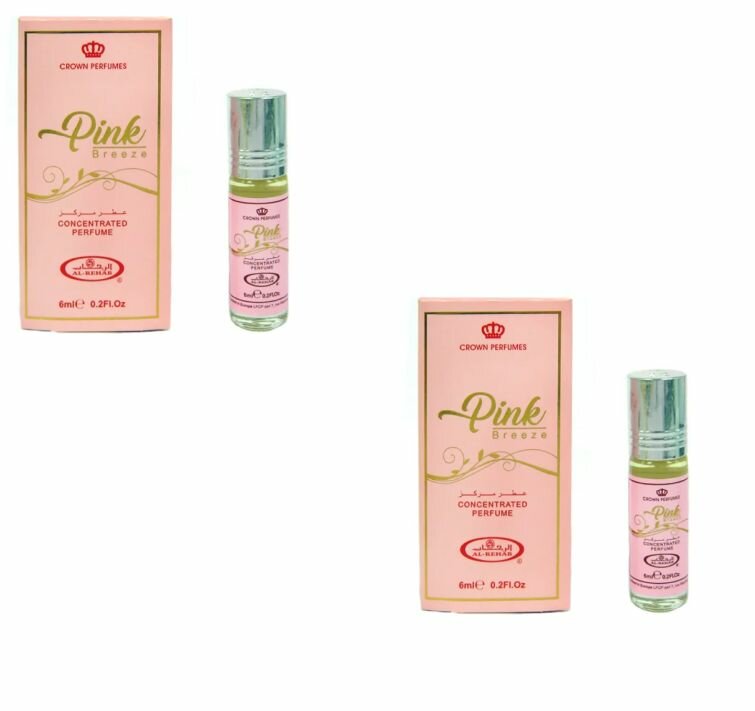 Al Rehab Парфюмерное масло Pink breeze, 6 мл