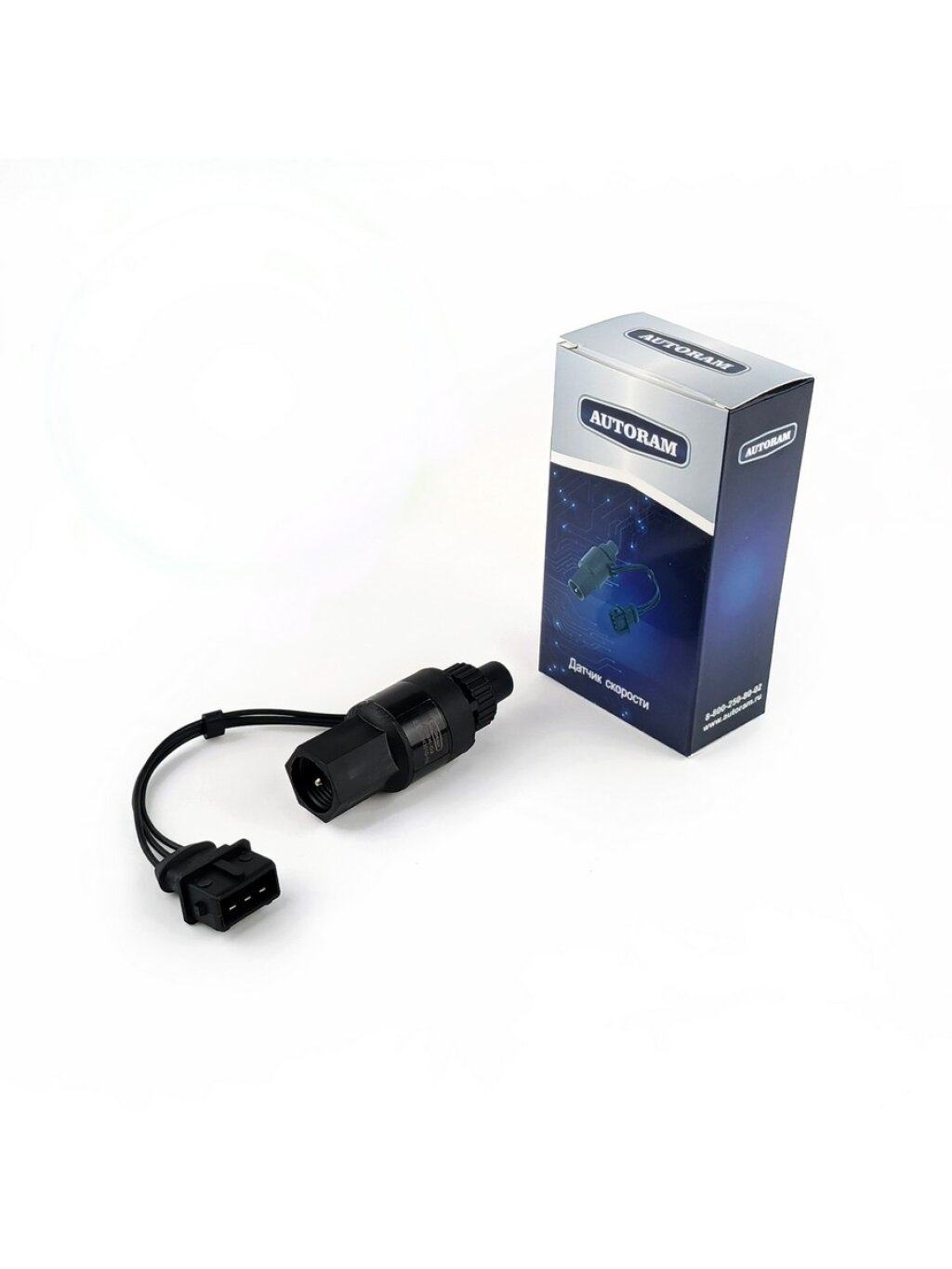Датчик скорости для а/м ВАЗ 21083/21214 (6 импульсный) (прямоугол.) AUTORAM