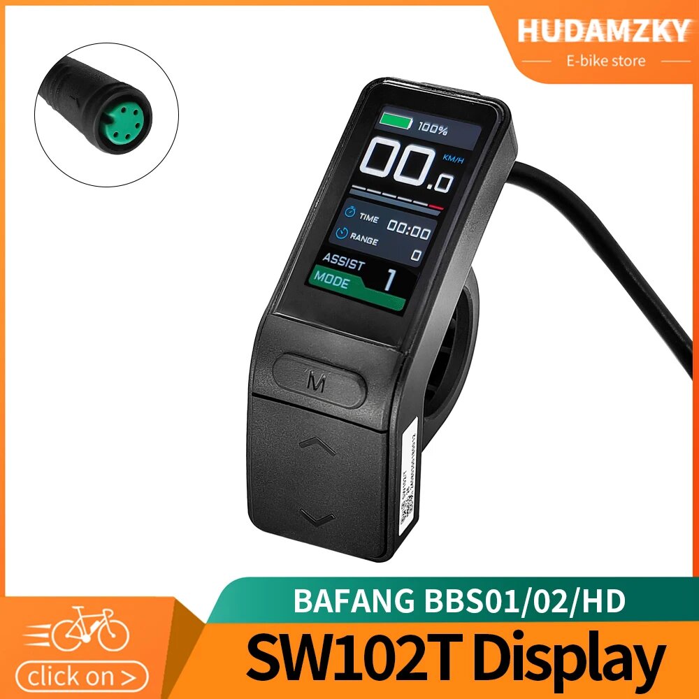 BAFANG SW102T дисплей для электровелосипеда