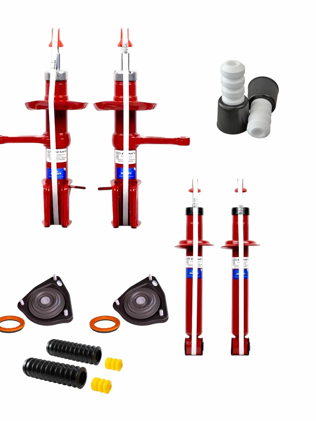 Без пружин комплект стоек DEMFI Гранта 2191 "премиум"- Артикул: BND-961314-201-2191 - Производитель: Россия