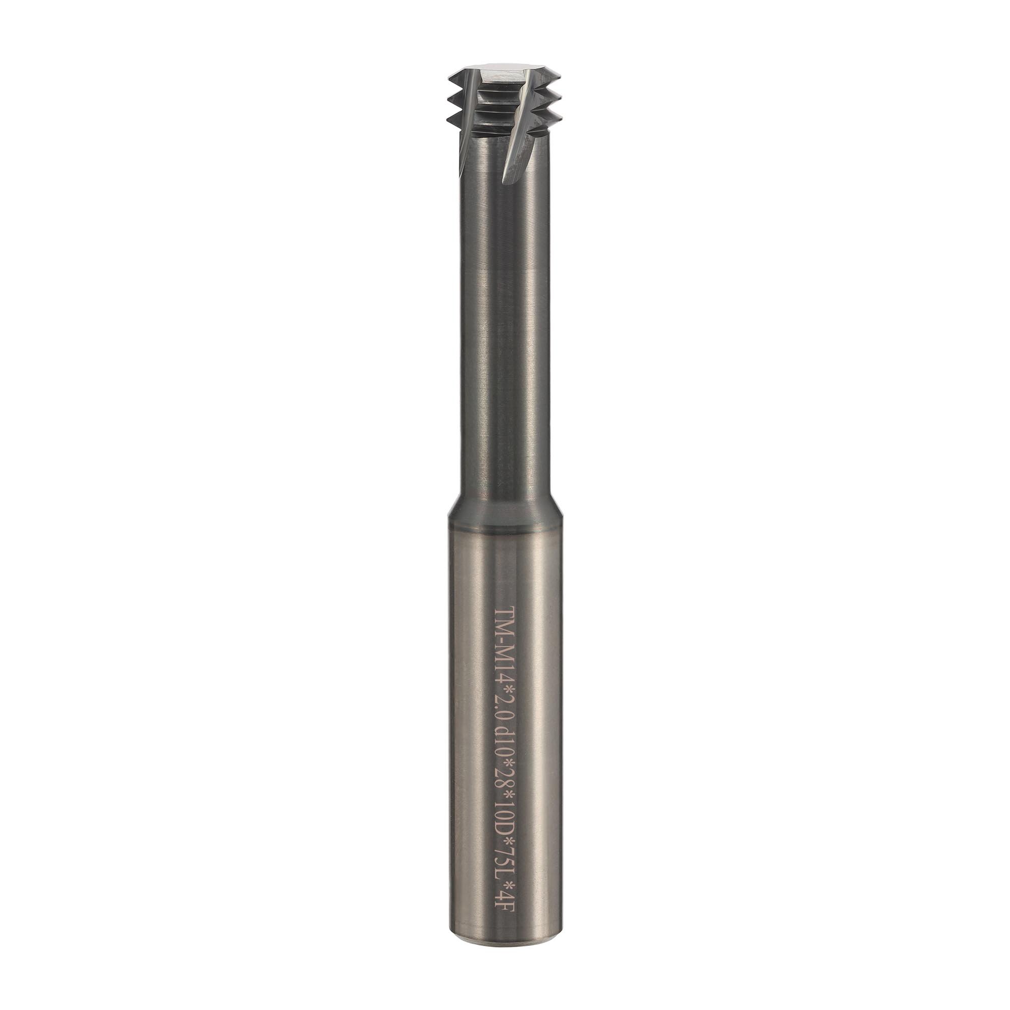 Резьбофреза твердосплавная 3-витковая М14х2,0 2xD 4F AlTiSiN BSKT BSE008S023