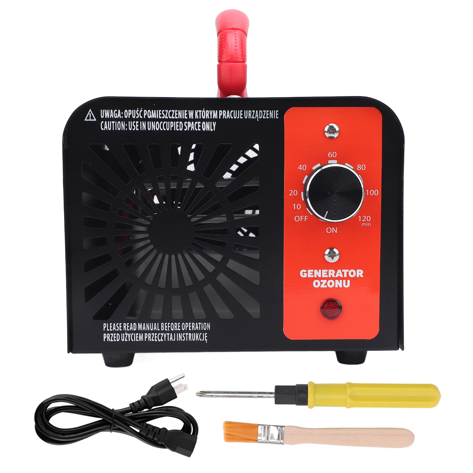 O3 Очистка воздуха дезодооратор 120 минут Таймер Многофункциональный генератор O3 с 2000 до 4500 кв. Футов.