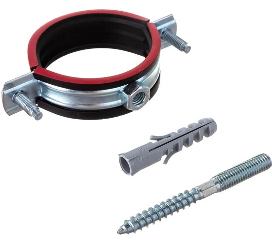 Трубный хомут Gigant х-т комплект оцинк 2, 59-66, М8 G/1/74