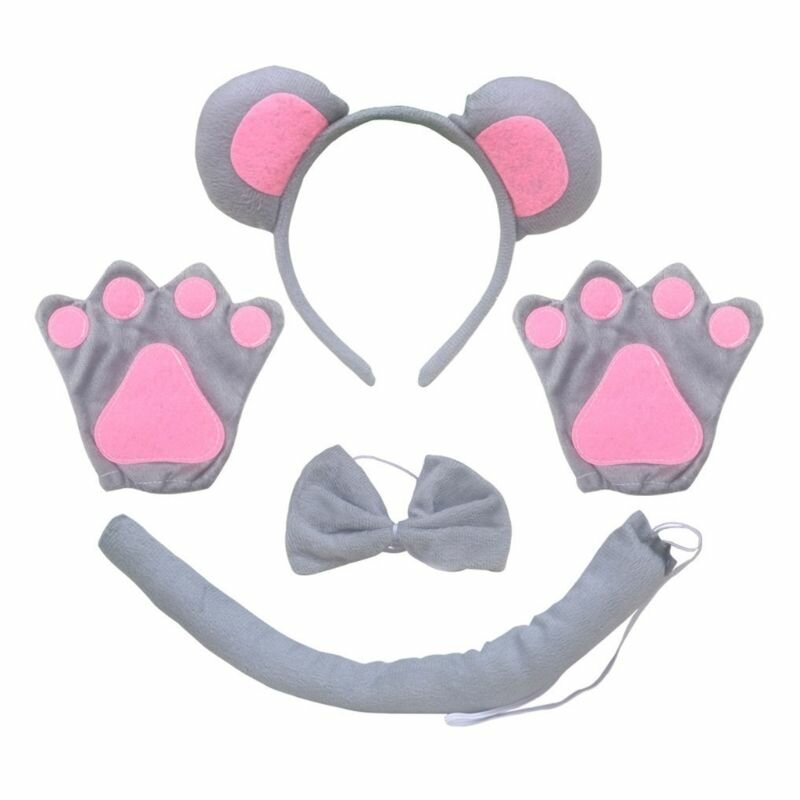 Костюм мыши для детей, - Беличьи ушки 3 шт.