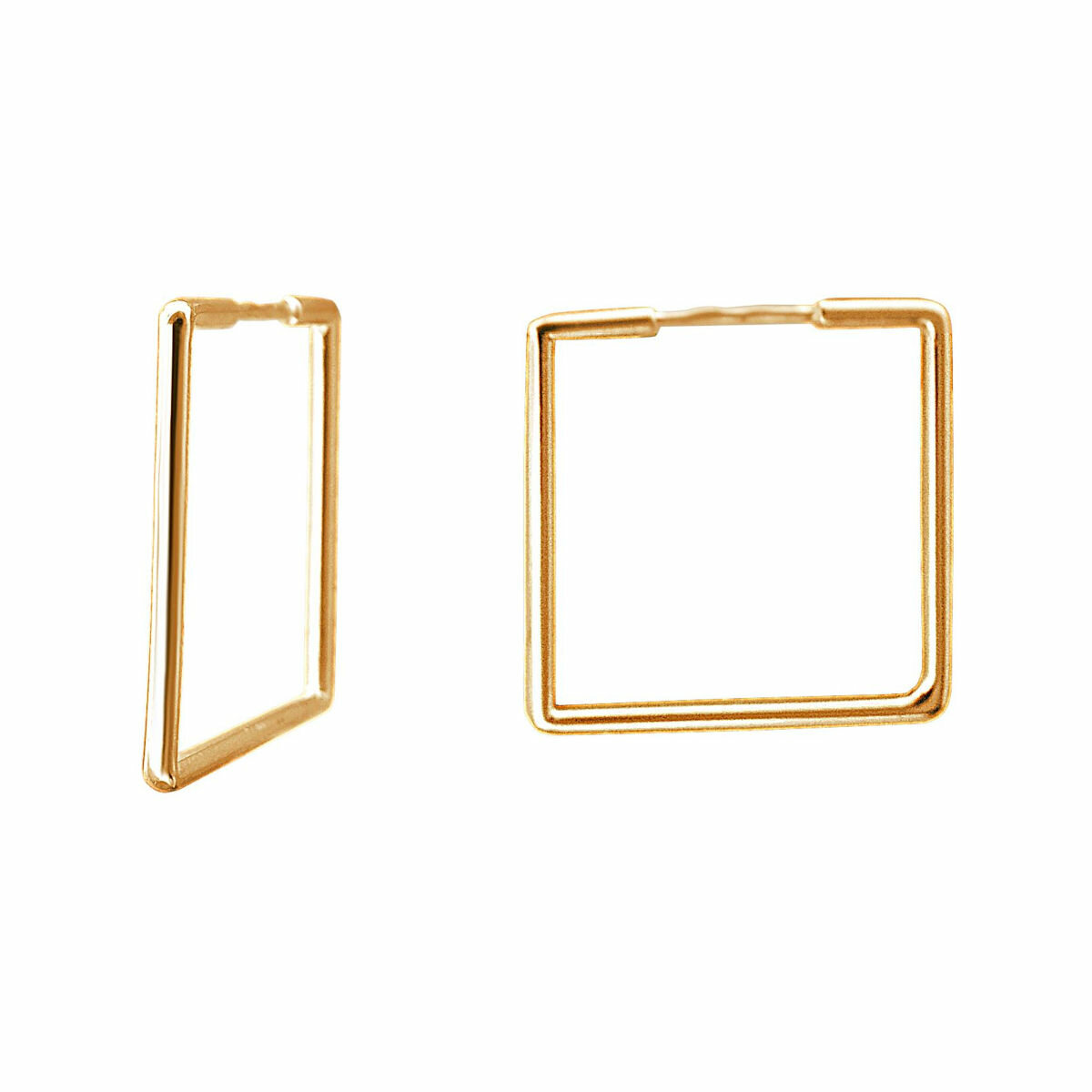 Серьги, красное золото, 375 проба