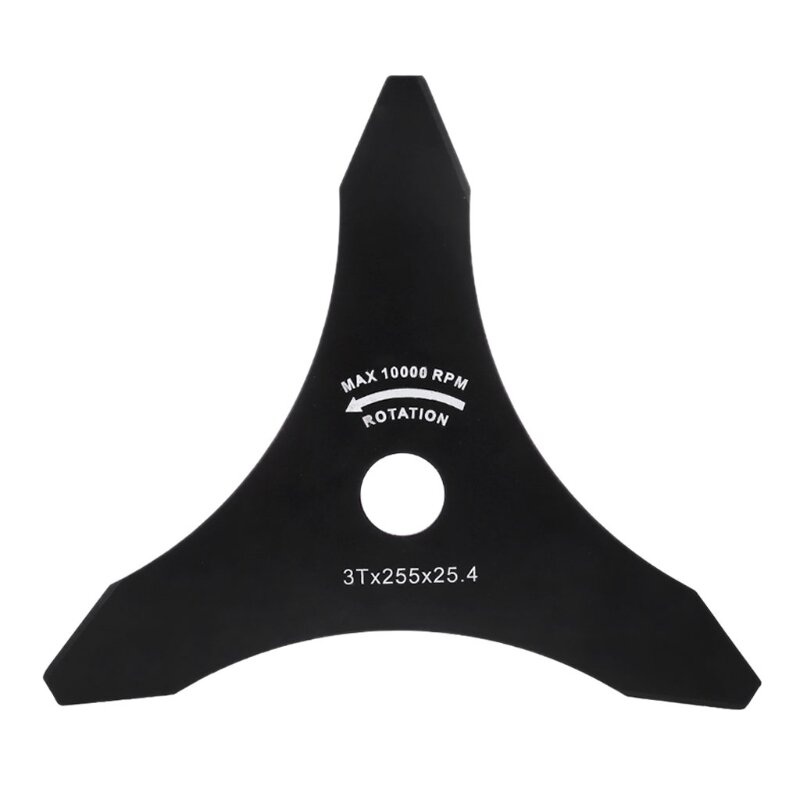 3 Зуба Кусторез Кусторез Лезвие Триммера Strimmer Аксессуары Для Газонокосилки Домашний Садовый Травяной Инструмент Высокой Твердости