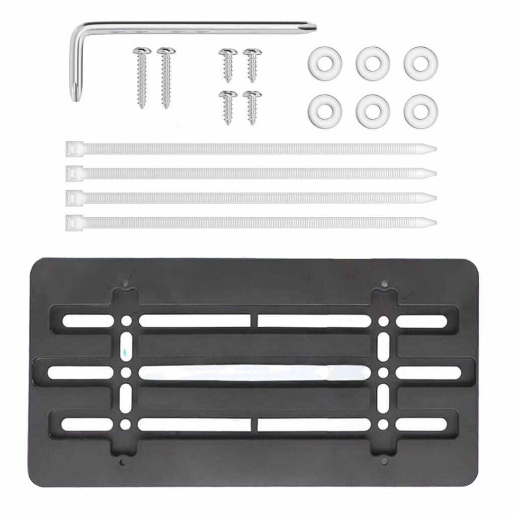 Крепление для номерного знака на передний бампер для внедорожников и грузовиков