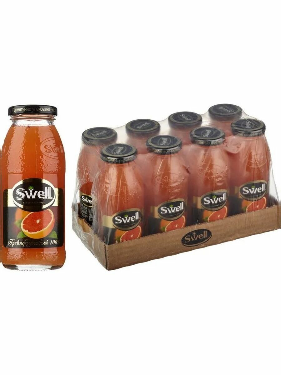 Сок Swell (Свелл) Красный Грейпфрут 0,25л х 8шт